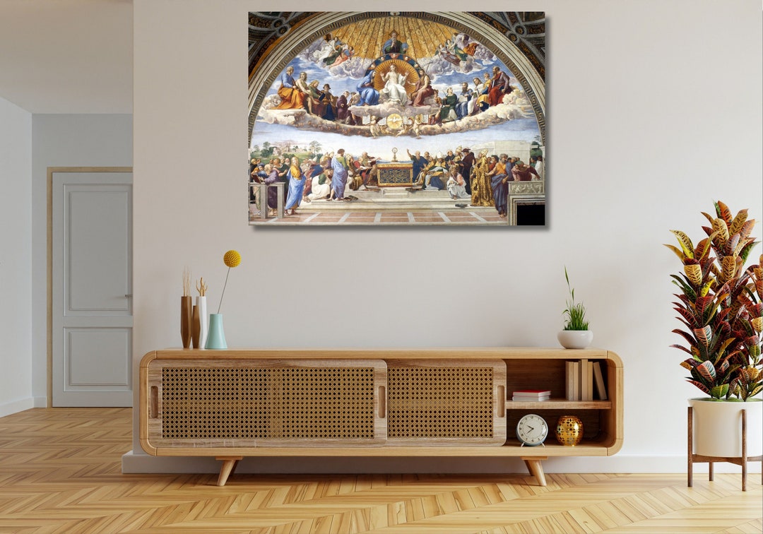 Raffaello Sanzio-the Holy Sacrament (1510),canvas Gallery Wrapped or ...