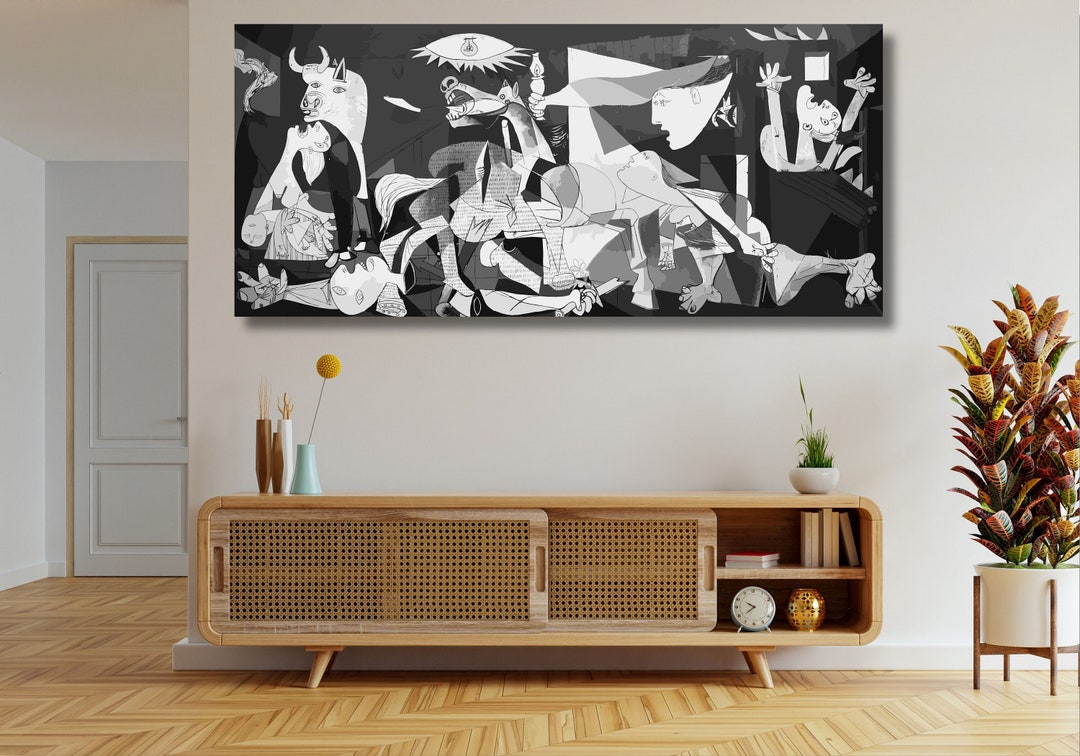 Guernica Picasso Wall Art Pablo Picasso Canvas Reproduction Print ...