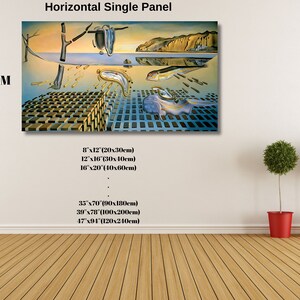 The Disintegration of the Persistence of Memory by Salvador Dali Canvas ...