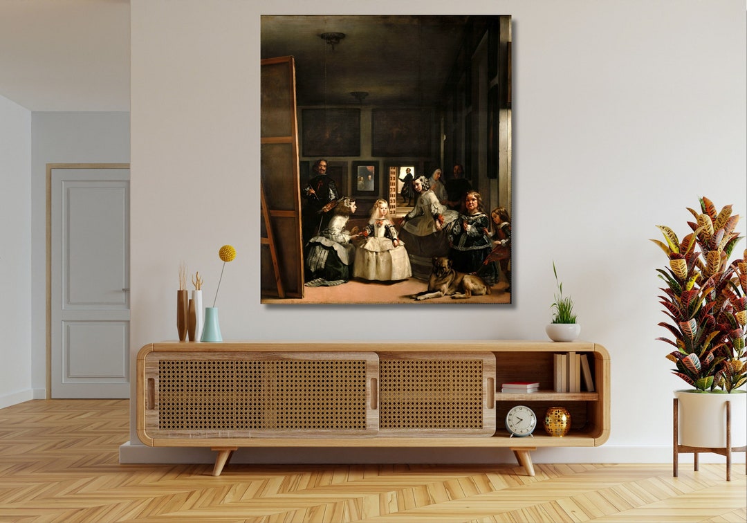 Las Meninas (Die Trauzeuginnen) oder die königliche Familie von Diego ...