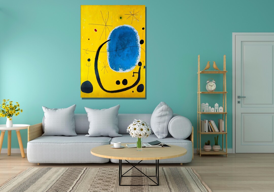 JOAN MIRO Ready to Hang Canvas, 1925 by Joan Miro Dancer Exhibition ...