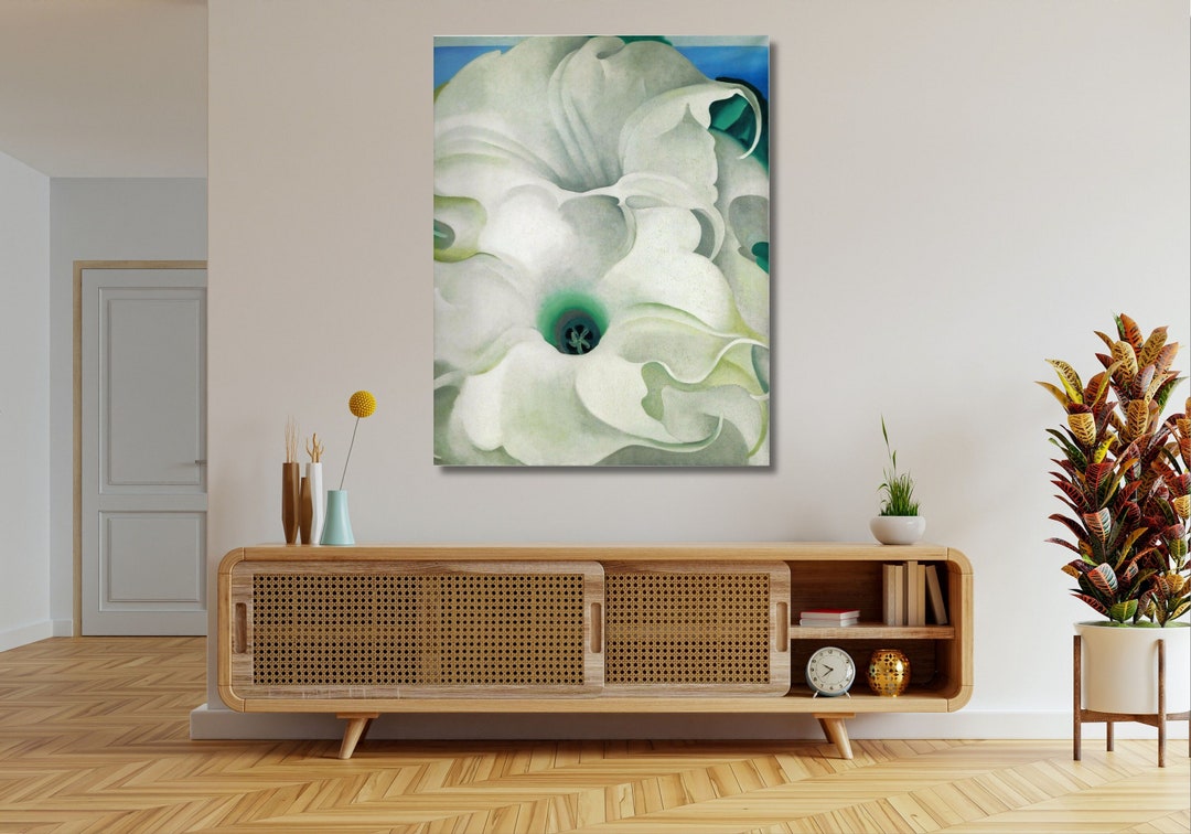 Georgia O'keeffe Museum Ready to Hang Canvas,o'keeffe Flower Prints ...