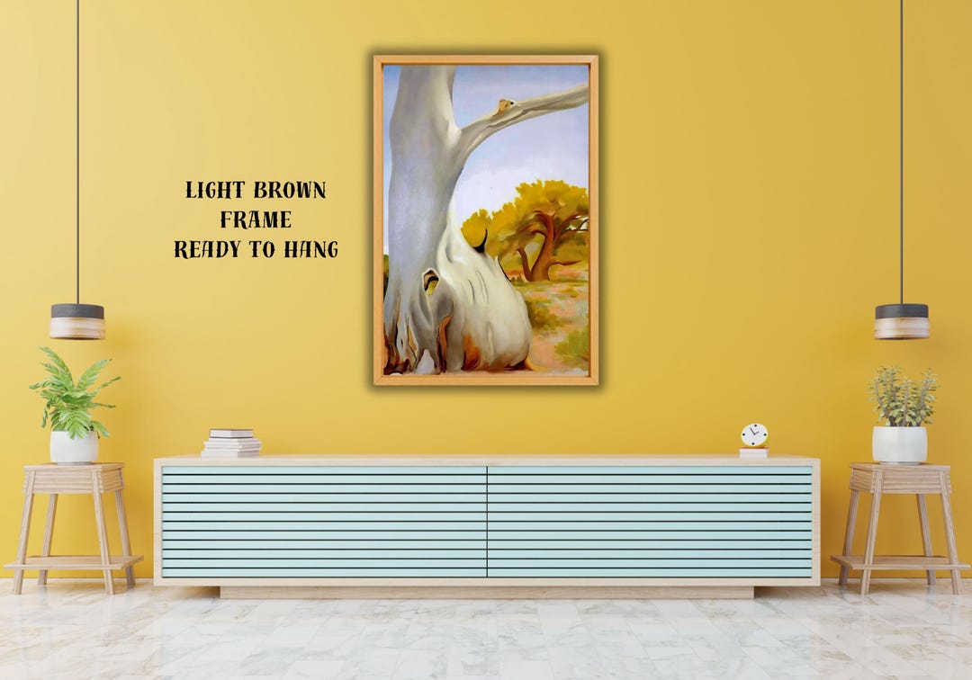 Georgia O'keeffe Tree Paintings Art, Georgia O'keefe Print, Georgia O ...