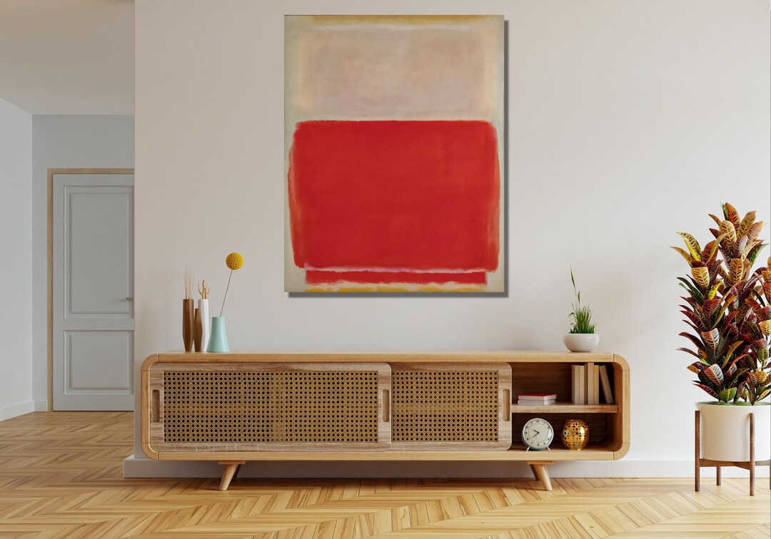 Mark Rothko No:3 1953 Ready to Hang Canvas,mark Rothko Wall Art ...