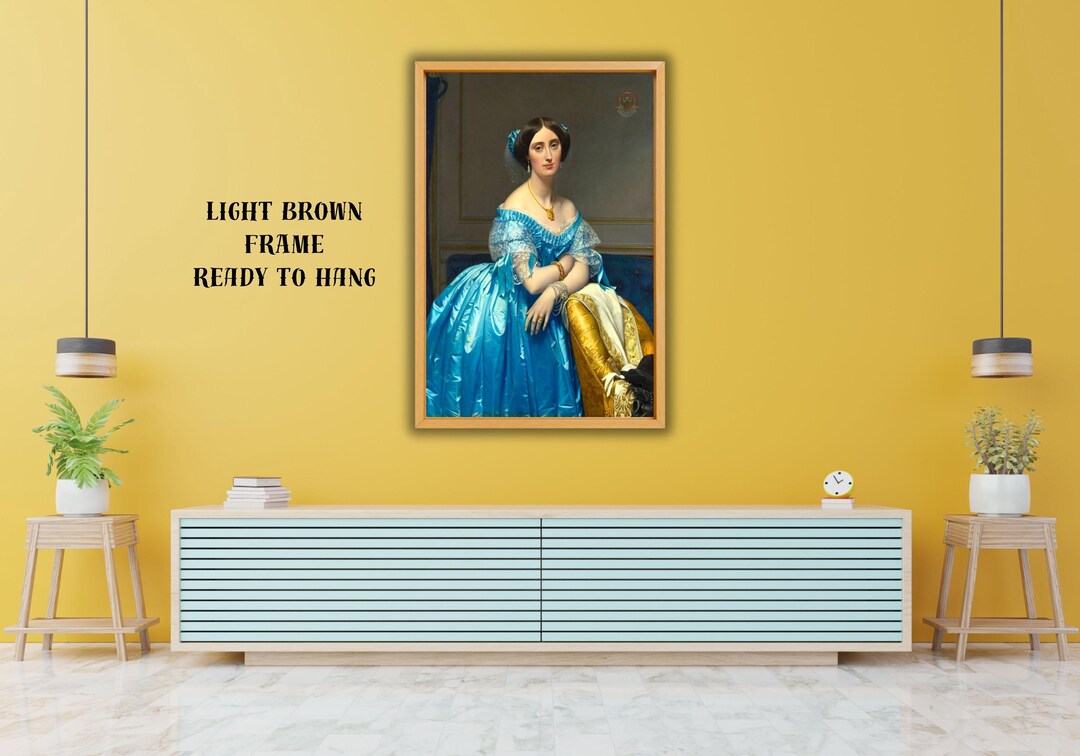 Jean-auguste-dominique Ingres: Portrait of Princess Albert De Broglie ...