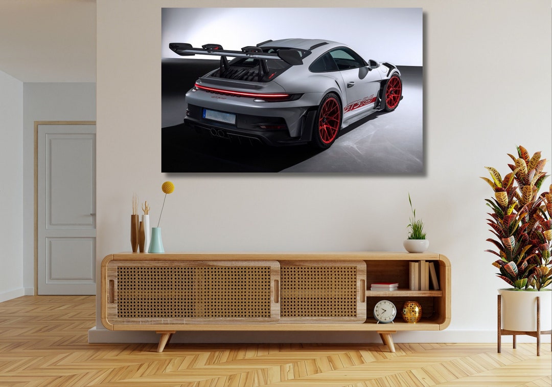 CANVAS WALL DESIGN Porsche Prints Porsche Poster Porsche 911 Got3 RS3 ...
