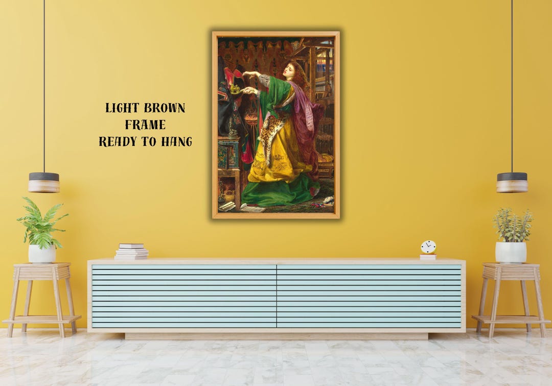 Frederick Sandys Morgan Le Fay Art Print, Frederick Sandys Artwork ...