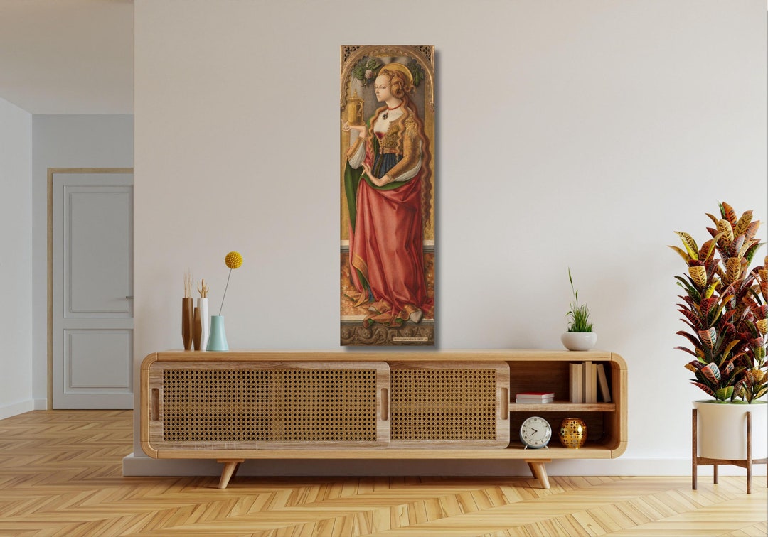Panoramic Carlo Crivelli Maria Magdalena Canvas Print Wall Art,crivelli ...