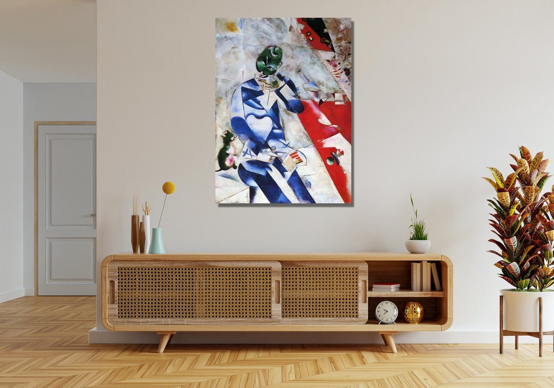 Marc Chagall the Poet 1912 Ready to Hang Canvas,marc Chagall Art ...