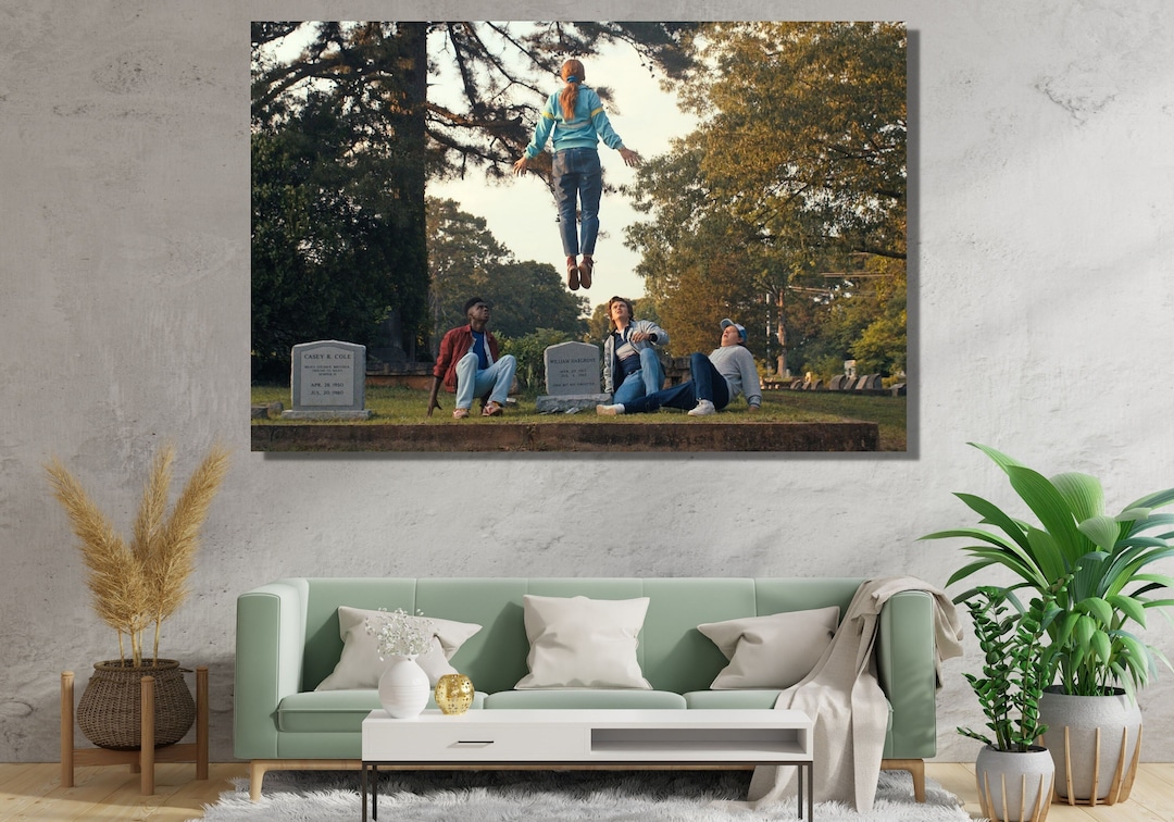 Stranger Things 4 Ready to Hang Canvas,stranger Things Poster,stranger ...