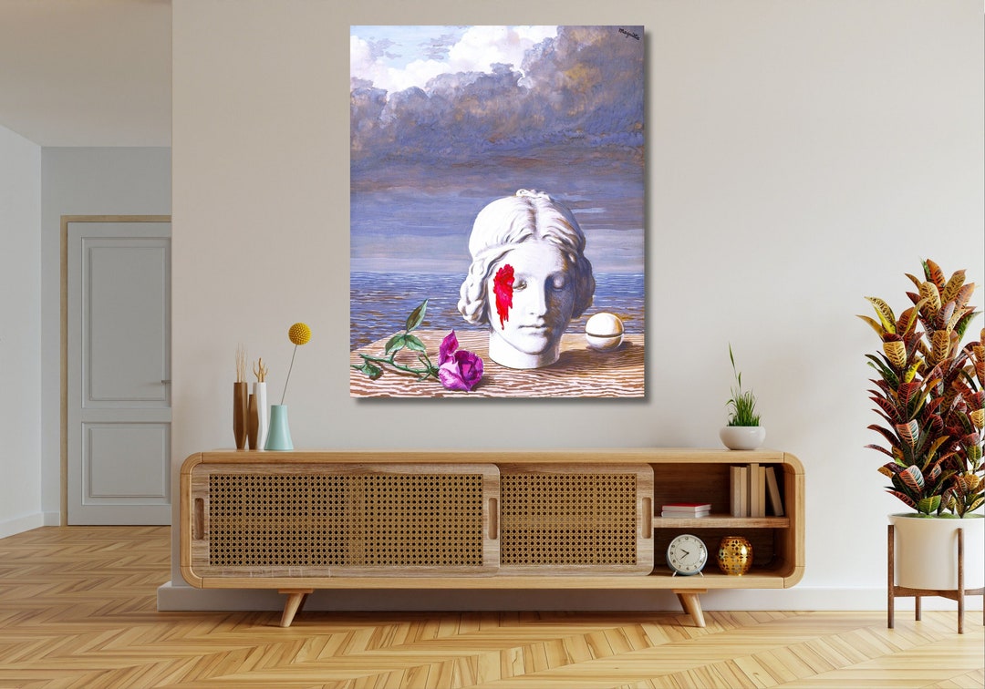 Rene Magritte Canvas Print,memory 1948 Wall Art Poster,memory 1948 ...