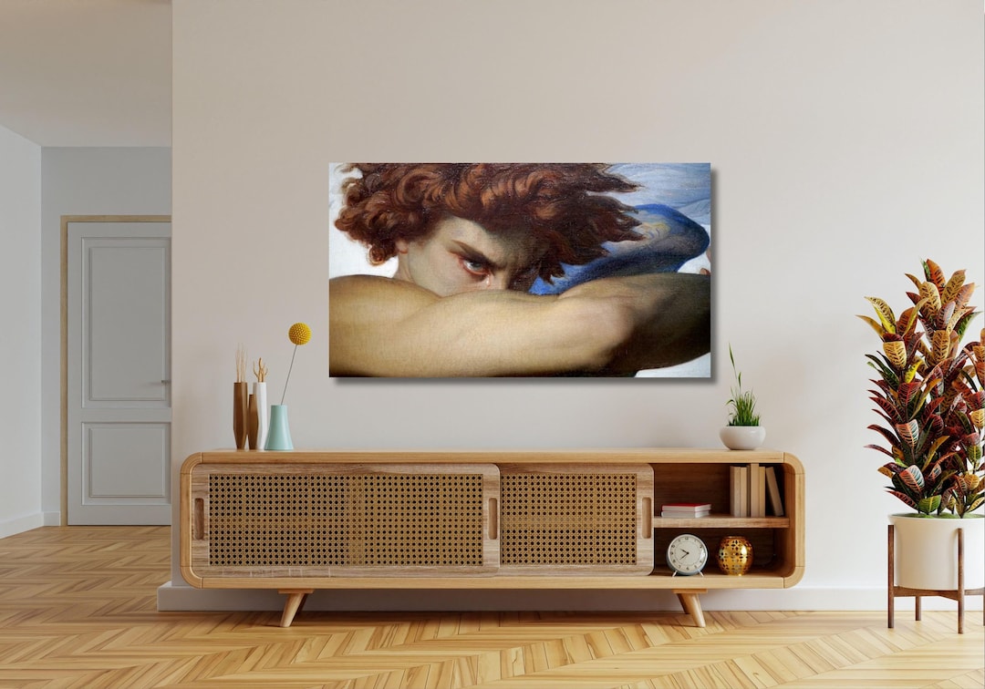 Fallen Angel Poster Fallen Angel Canvas Art Alexandre Cabanel Wall Art