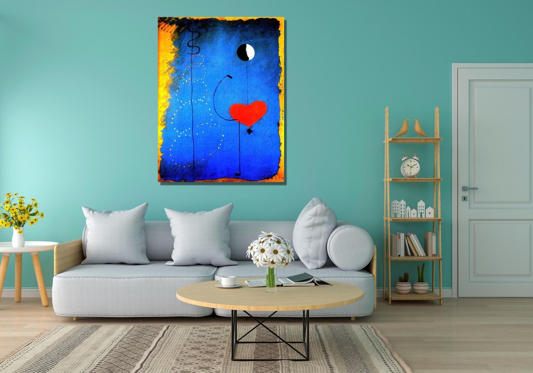 JOAN MIRO Ready to Hang Canvas, 1925 by Joan Miro Dancer Exhibition ...