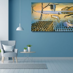 The Disintegration of the Persistence of Memory by Salvador Dali Canvas ...