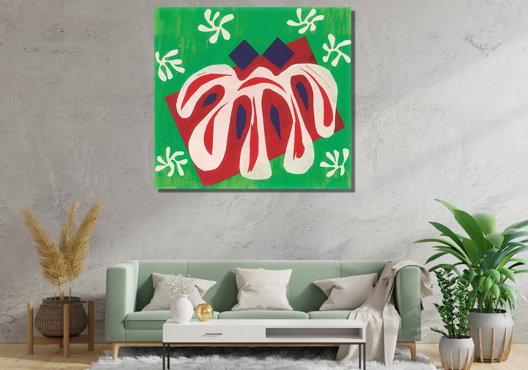 Henri Matisse Ready to Hang Canvas,henri Matisse Two Masks (the Tomato ...