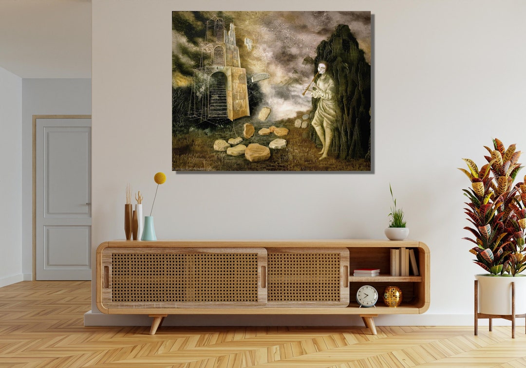 Remedios Varo Ready to Hang Canvas, Cat Paradise by Remedios Varo Fine ...