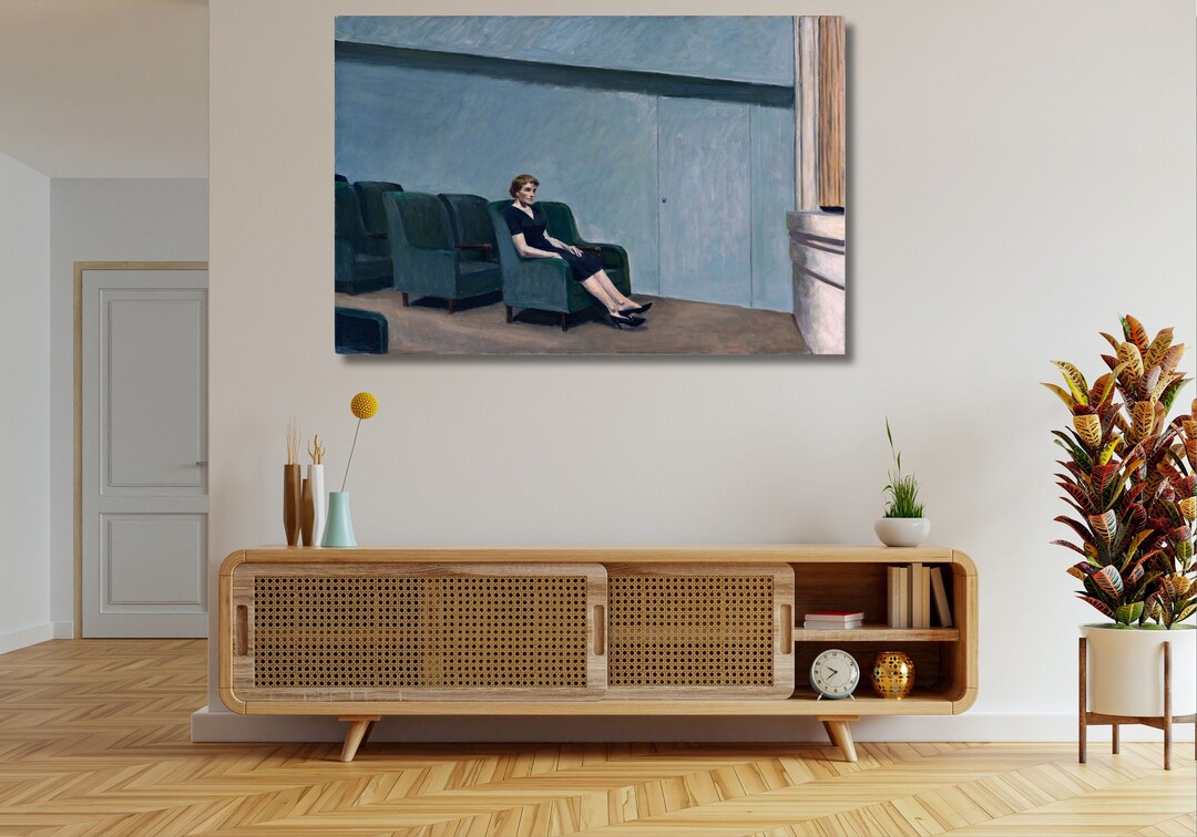 Edward Hopper Intermission Ready to Hang Canvas,intermission Poster ...