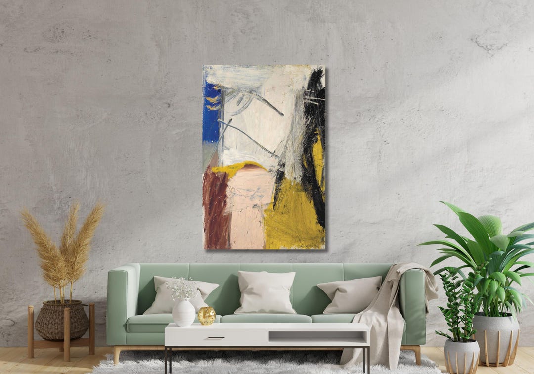 Willem De Kooning September Morn Art Print,abstract Expressionism Art ...