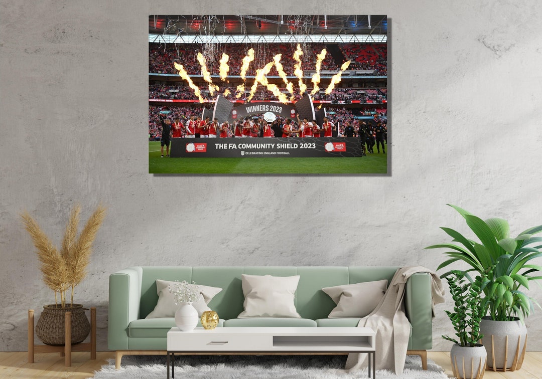 Arsenal 2023 Champion Ready to Hang Canvas,the Legendary Squad Poster ...