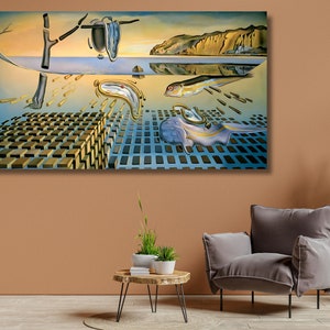 The Disintegration of the Persistence of Memory by Salvador Dali Canvas ...