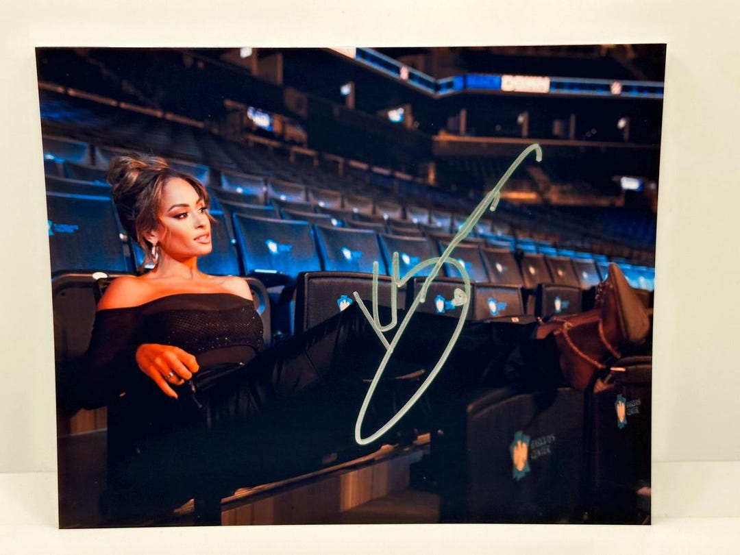 Kayla Braxton WWE Signed Autographed Photo Authentic 8x10 COA - Etsy