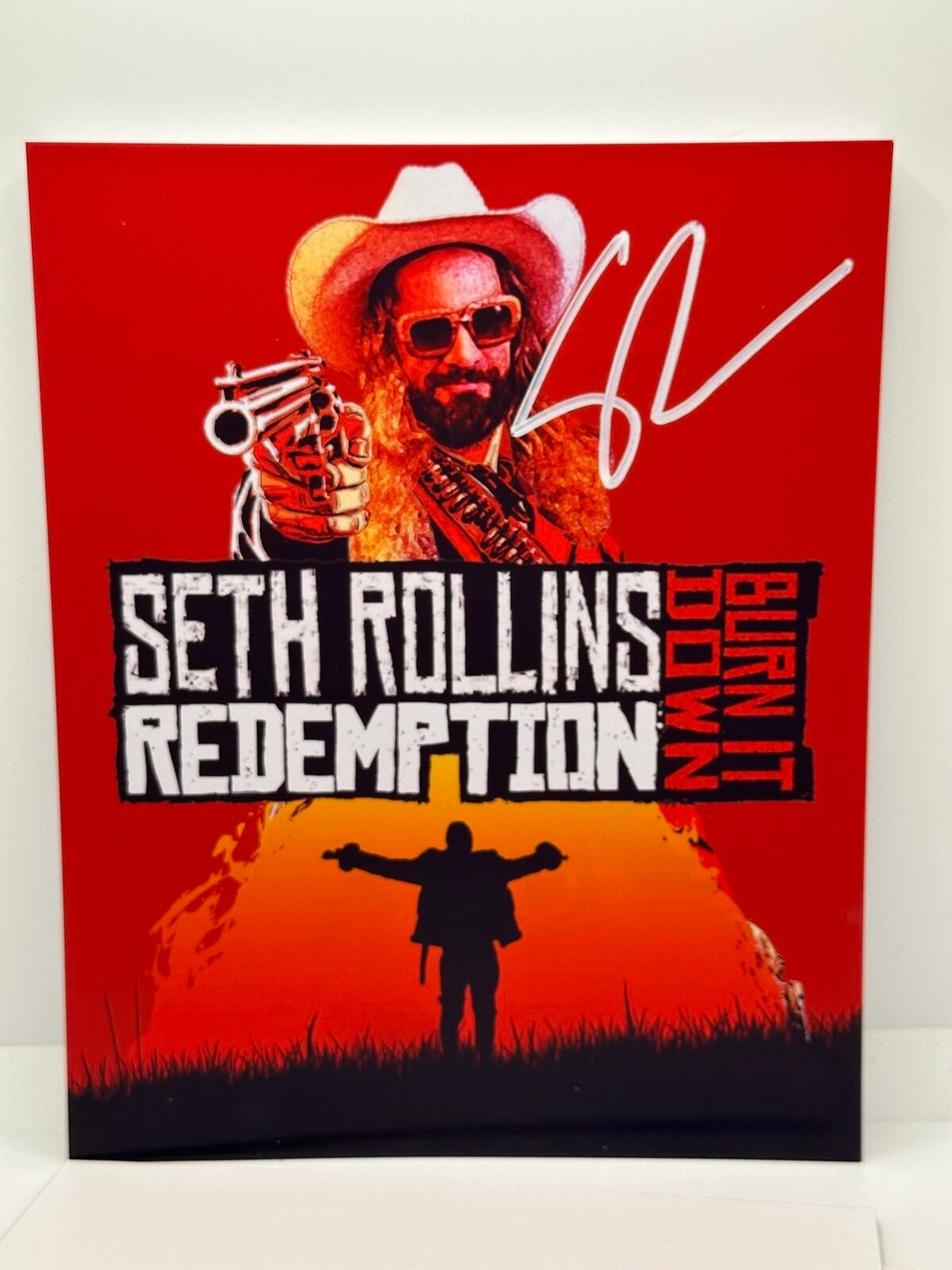 Seth Rollins RDR Signed Autographed Photo Authentic 8x10 COA - Etsy