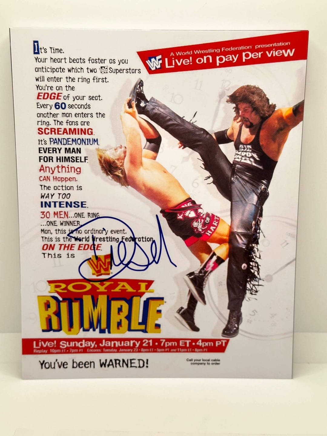 Diesel Poster Signed Autographed Photo Authentic 8X10 COA - Etsy