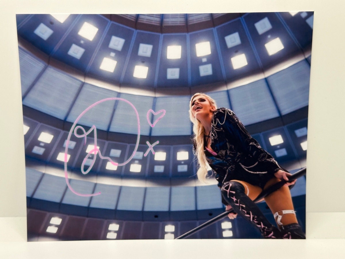 Mariah May AEW Signed Autographed Photo Authentic 8x10 COA - Etsy Canada