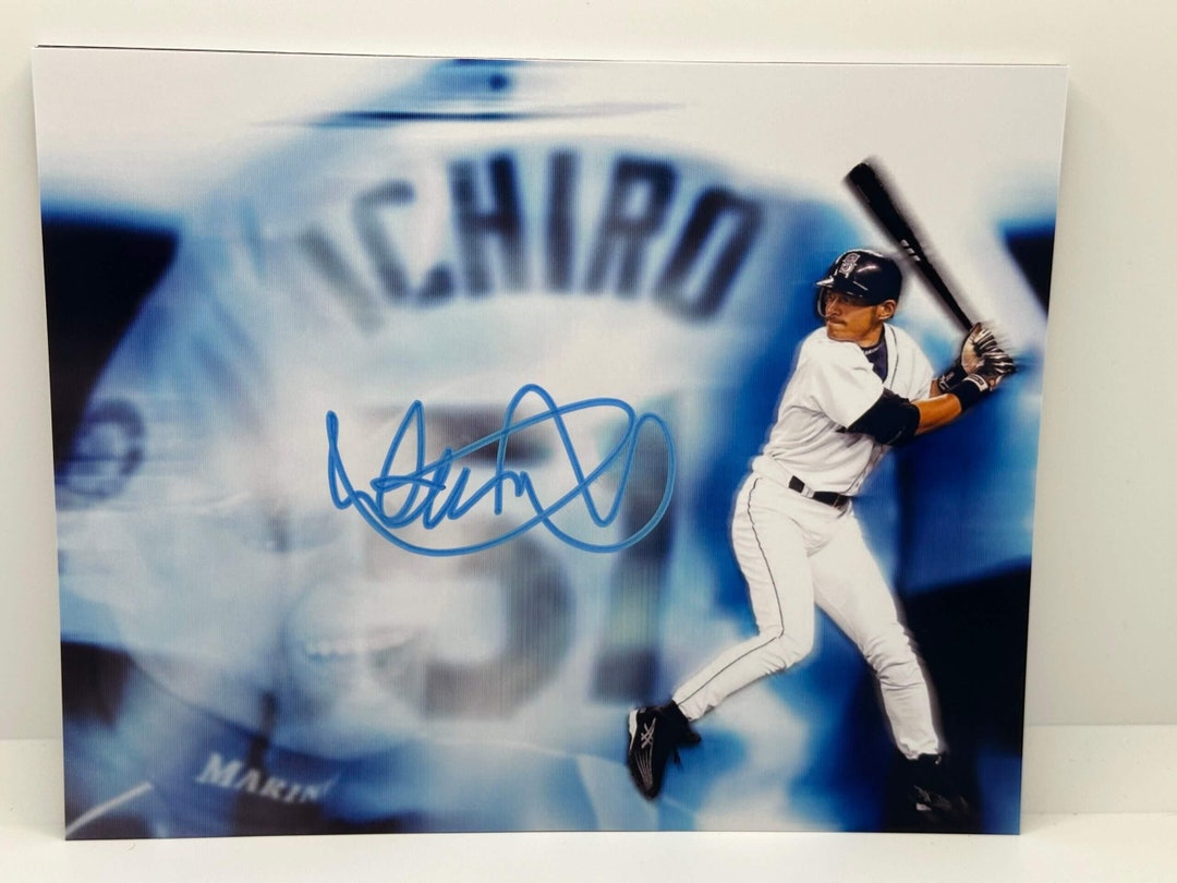 Ichiro Art Signed Autographed Photo Authentic 8x10 - Etsy Canada