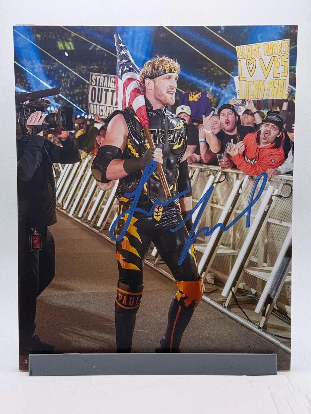 Logan Paul Rare Version Signed Autographed Photo Authentic 8X10 COA - Etsy