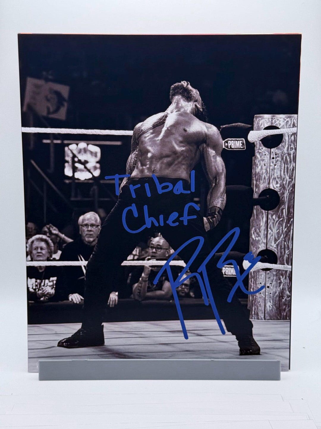Roman Reigns Rare Inscription Signed Autographed Photo Authentic 8X10 ...