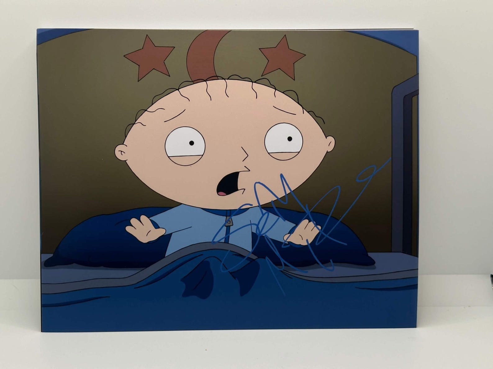 Seth Mcfarlane Stewie Family Guy Signed Autographed Photo Authentic ...