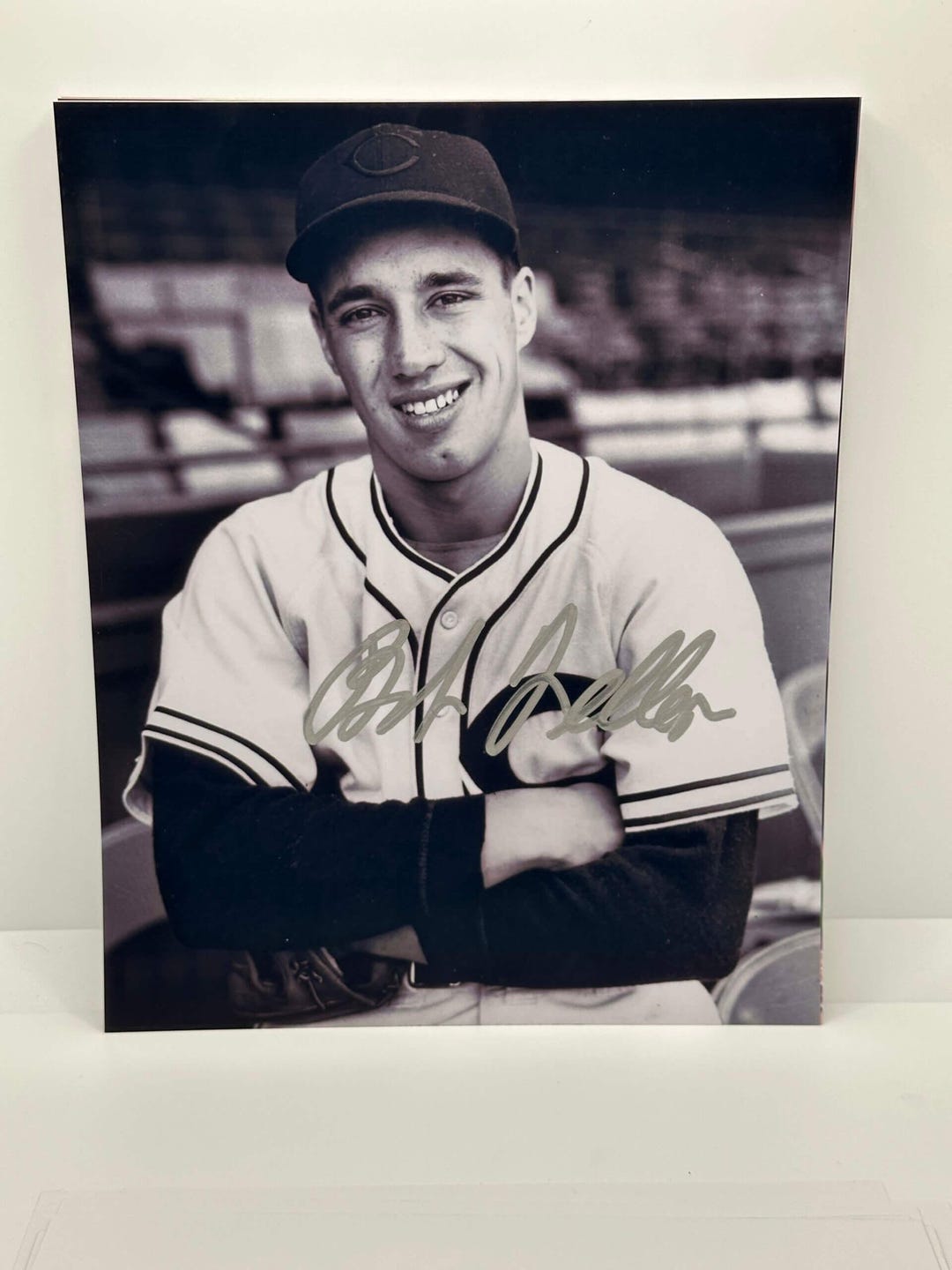 Bob Feller Signed Autographed Photo Authentic 8X10 COA - Etsy