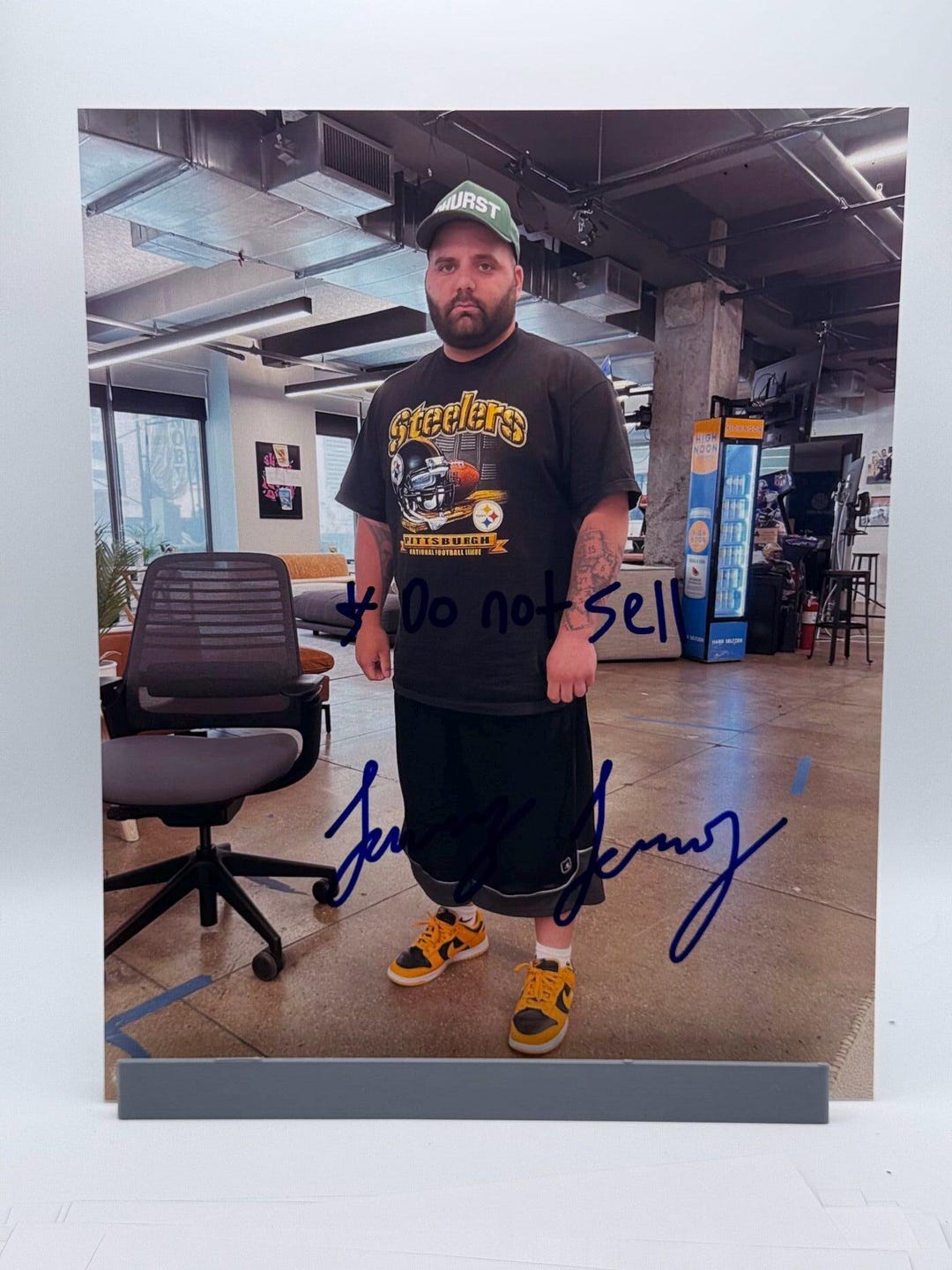 Jersey Jerry Epic Inscription Signed Autographed Photo Authentic 8X10 ...