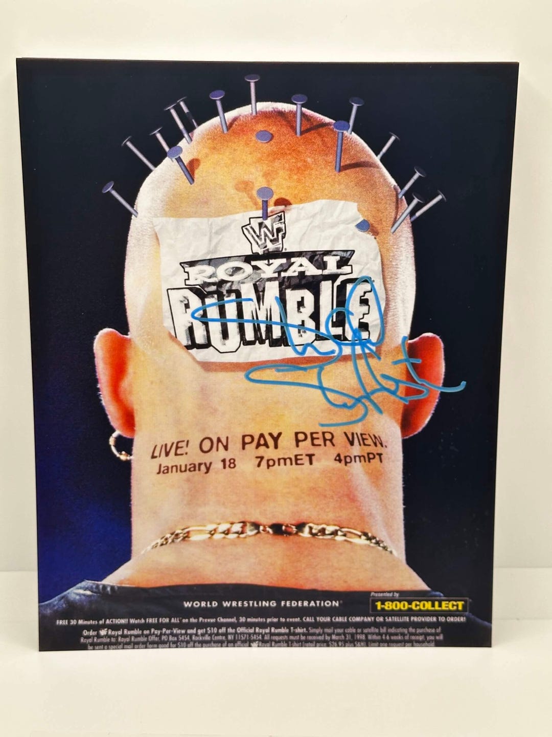 Stone Cold Steve Austin Poster Signed Autographed Photo Authentic 8X10 ...