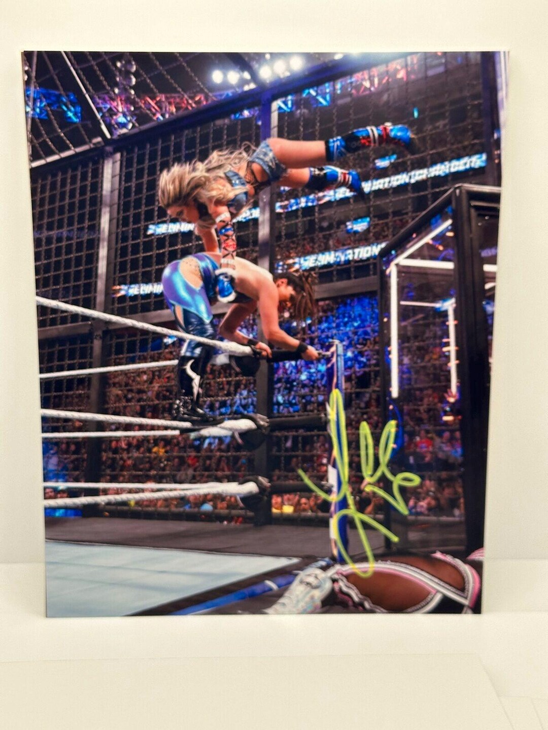 Liv Morgan Yellow Signed Autographed Photo Authentic 8x10 COA - Etsy