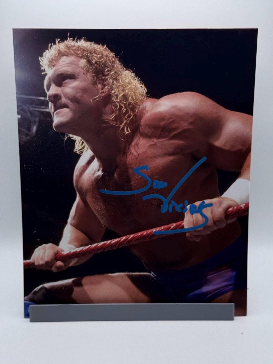 Sid Vicious WWF Signed Autographed Photo Authentic 8X10 COA - Etsy