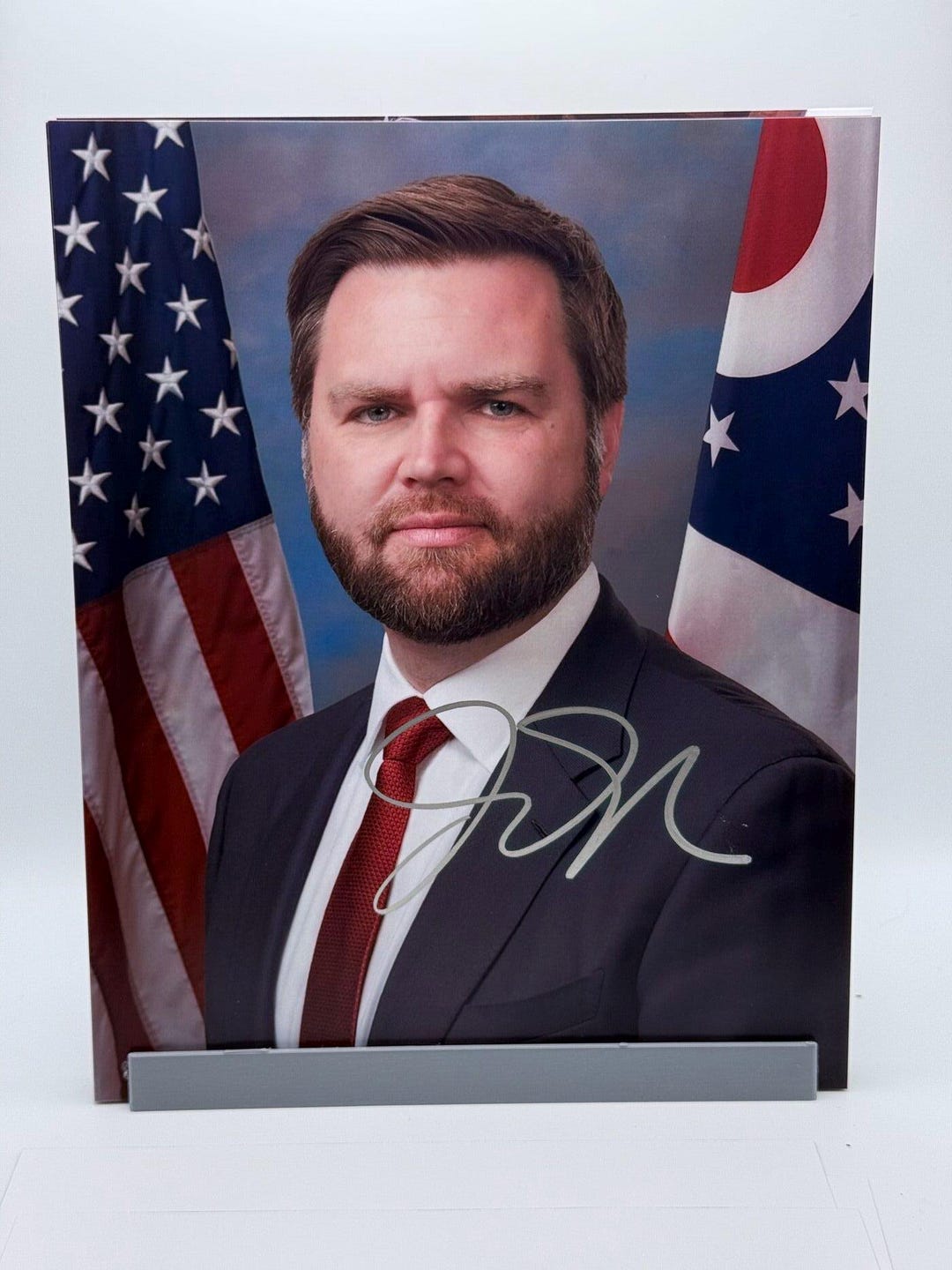 JD Vance Vice Presidential Portrait Signed Autographed Photo Authentic ...
