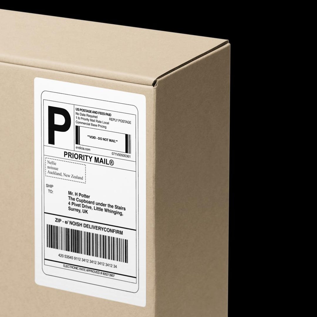 Shipping Label - Etsy