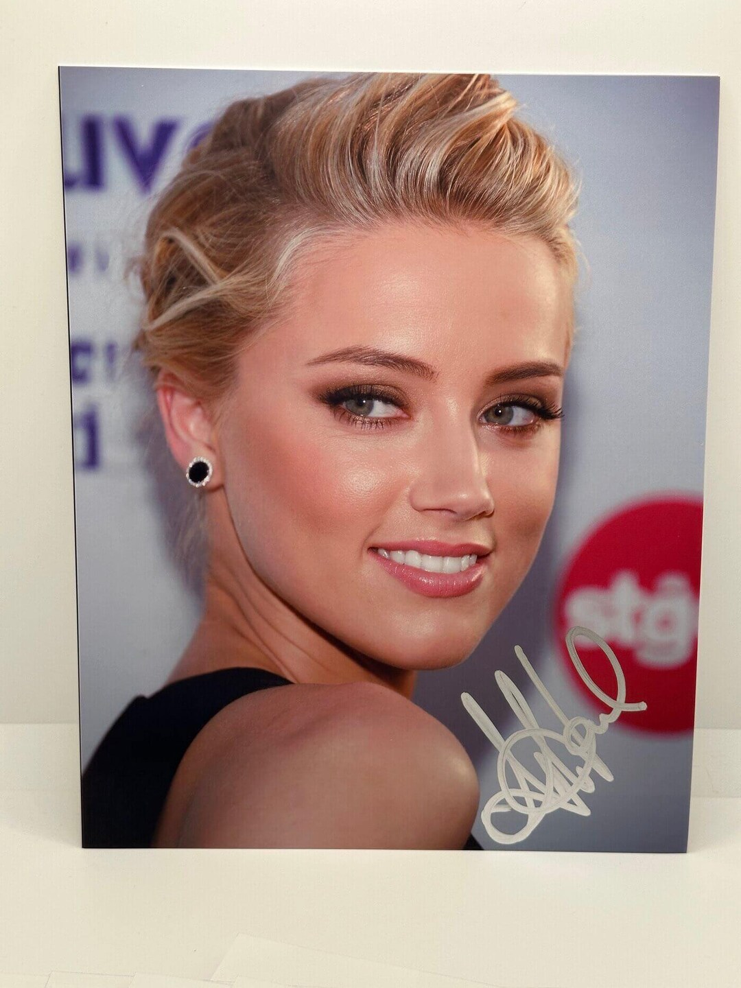 Amber Heard Sexy Signed Autographed Photo Authentic 8X10 COA - Etsy