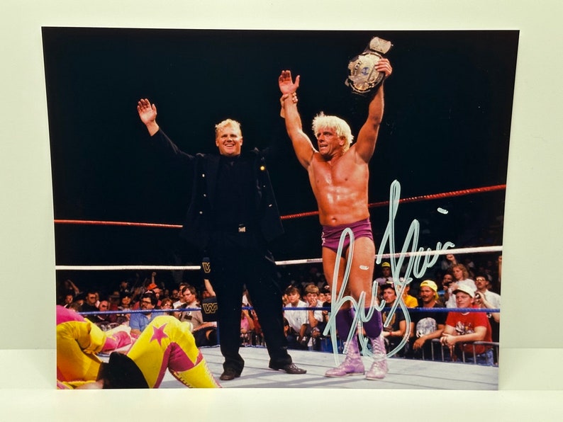 Ric Flair Signed Autographed Photo Authentic 8x10 With COA - Etsy
