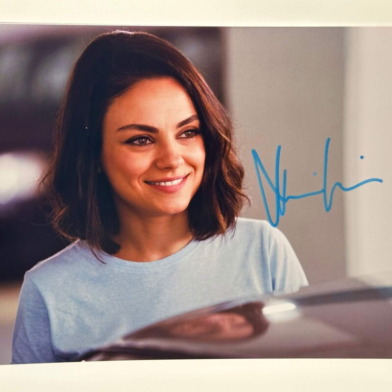 Mila Kunis Autograph Etsy