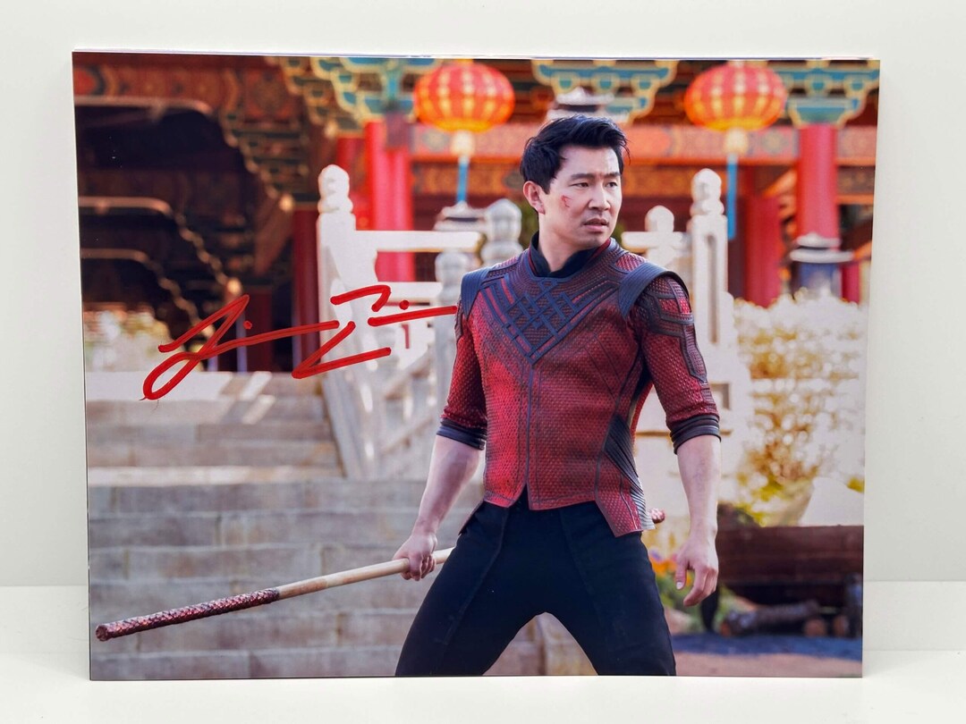 Simu Liu Signed Autographed Photo Authentic 8X10 COA - Etsy