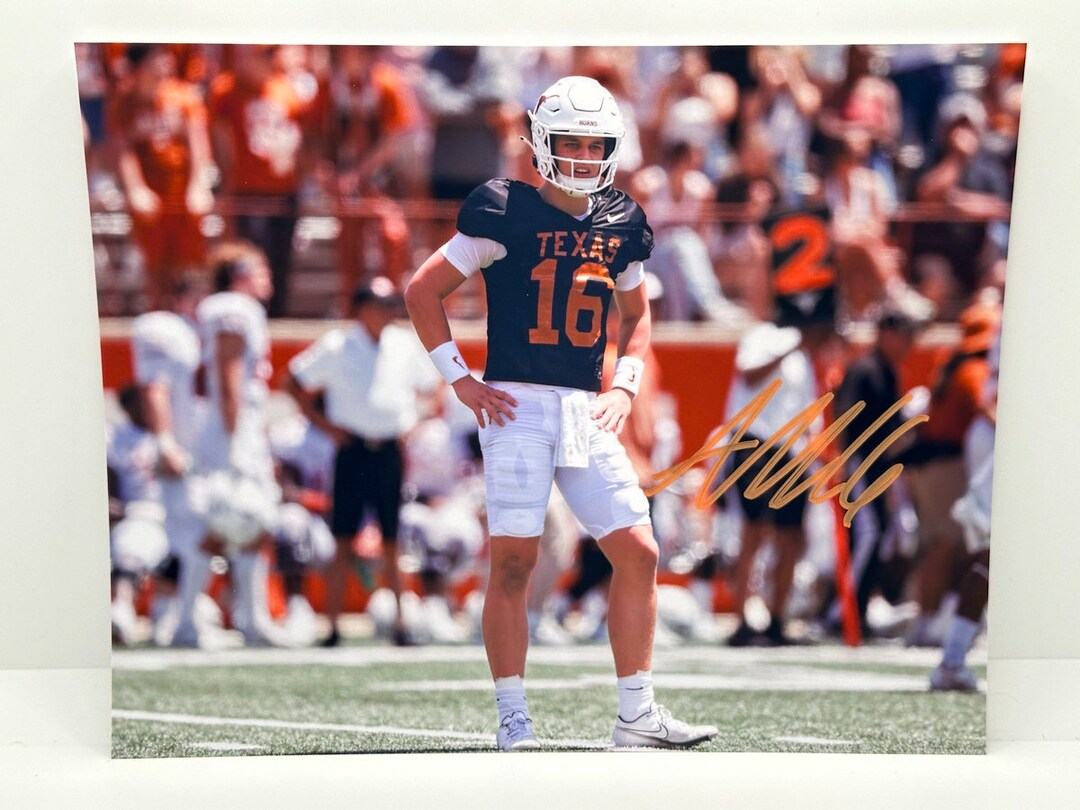 Arch Manning Signed Autographed Photo Authentic 8x10 COA - Etsy