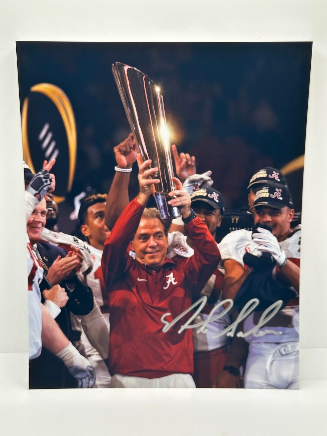 Nick Saban Signed Autographed Photo Authentic 8x10 COA - Etsy