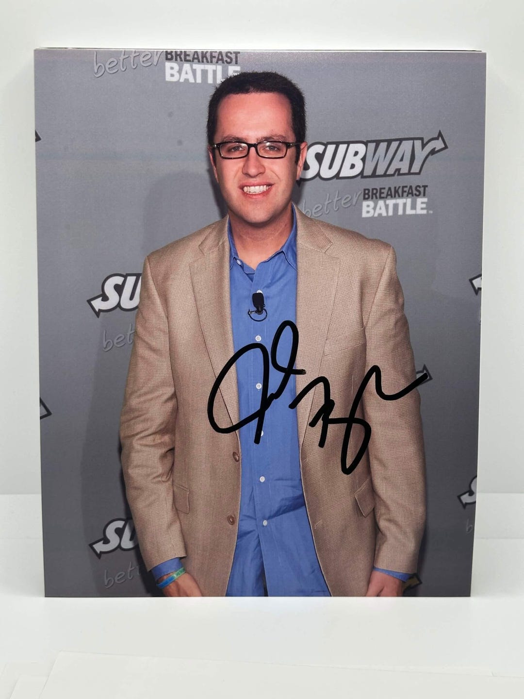 Jared Fogel Subway Extremely Rare Signed Autographed Photo Authentic ...