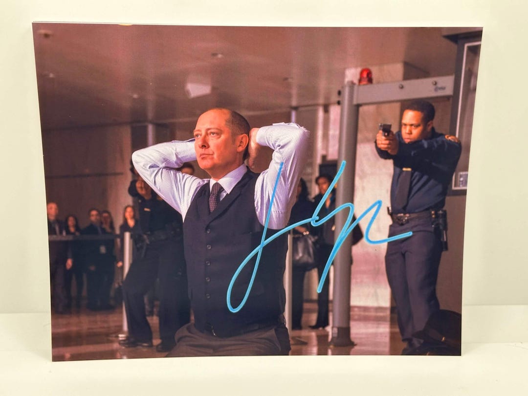 James Spader Blacklist Signed Autographed Photo Authentic 8X10 COA - Etsy