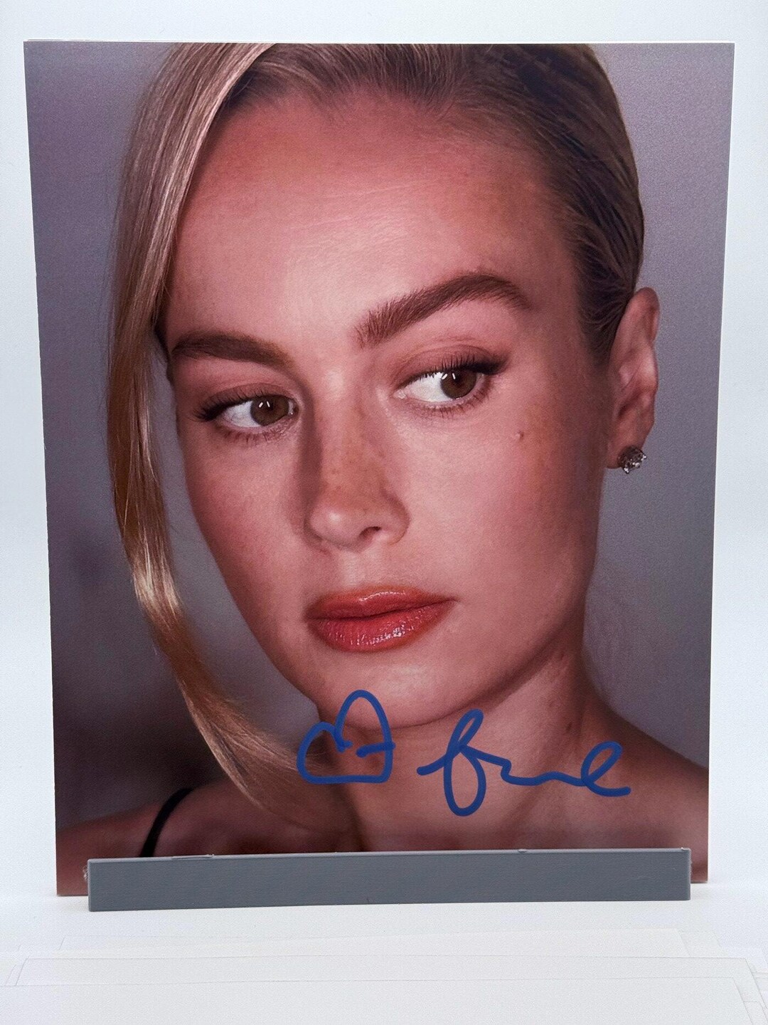 Brie Larson Headshot Signed Autographed Photo Authentic 8X10 COA - Etsy