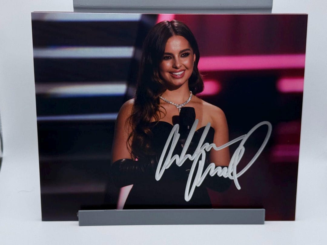 Addison Rae Awards Signed Autographed Photo Authentic 8X10 COA - Etsy