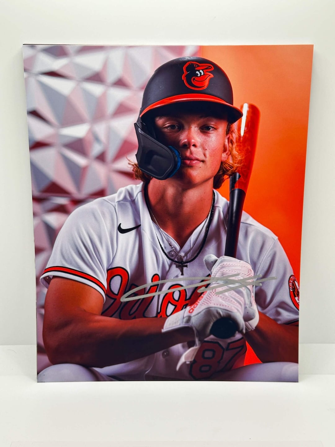 Jackson Holliday Baltimore Signed Autographed Photo Authentic 8X10 COA ...